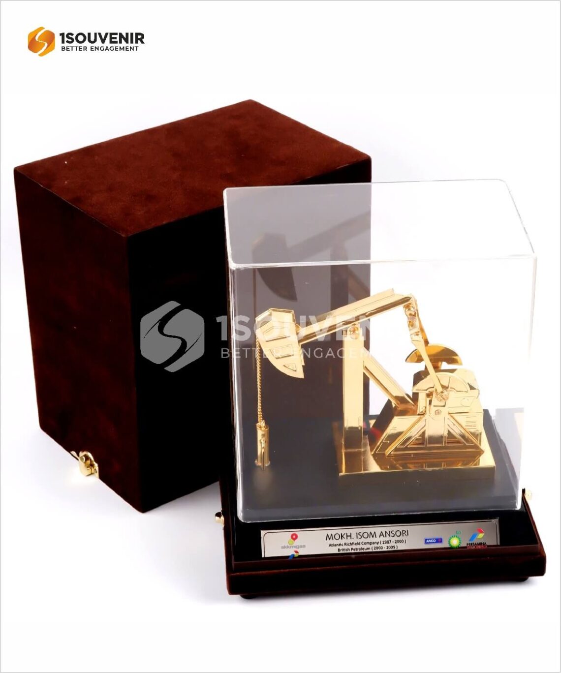 Souvenir Miniatur Pompa Angguk Pertamina