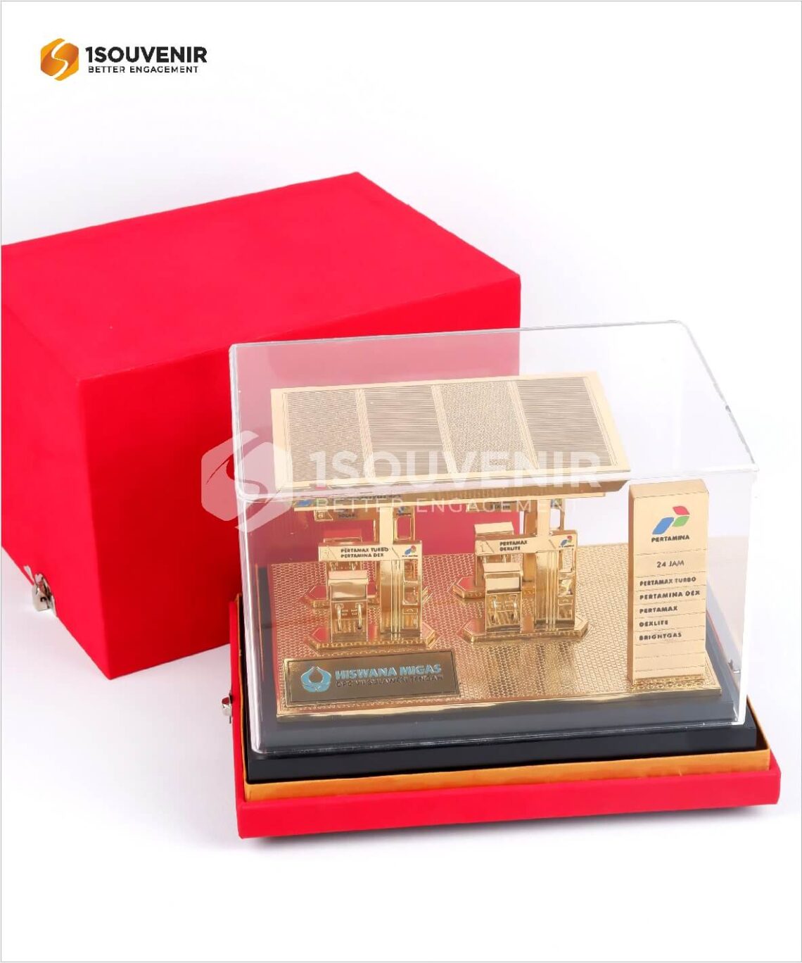 Souvenir Miniatur Pertamina Hiswana Migas