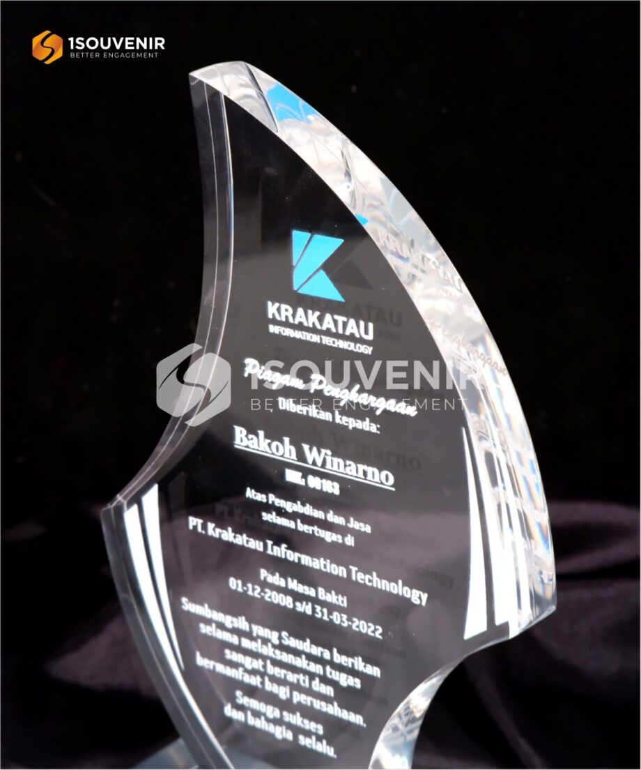 Plakat Akrilik PT Krakatau Information Technology