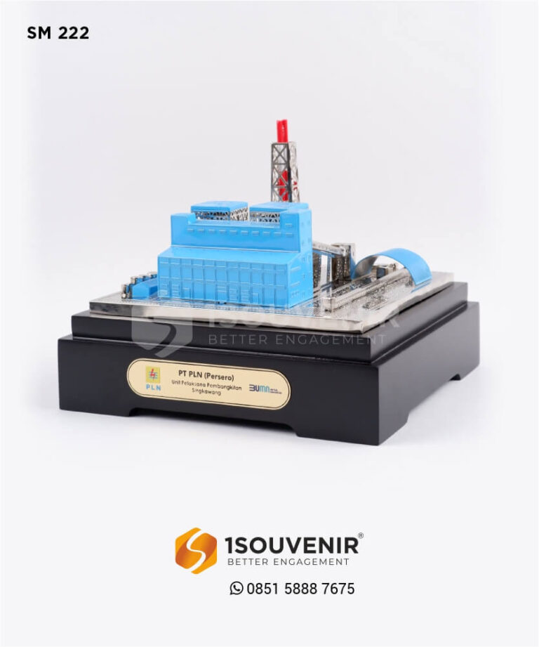 Souvenir Miniatur PLTU Bengkayang 2 X 500MW