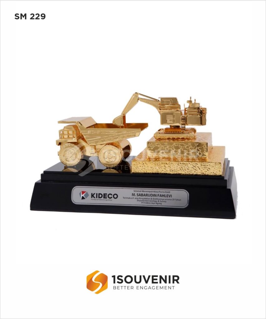 Souvenir Miniatur Kideco dengan Desain yang Elegan