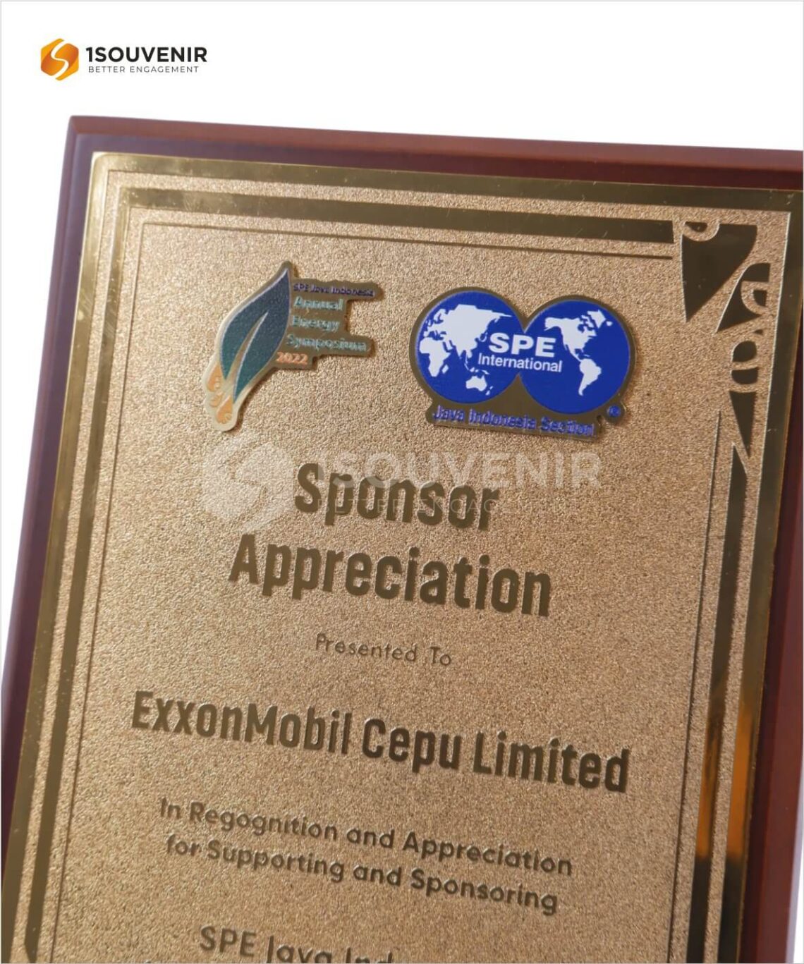 Plakat Apresiasi Sponsor ExxonMobile Cepu Limited