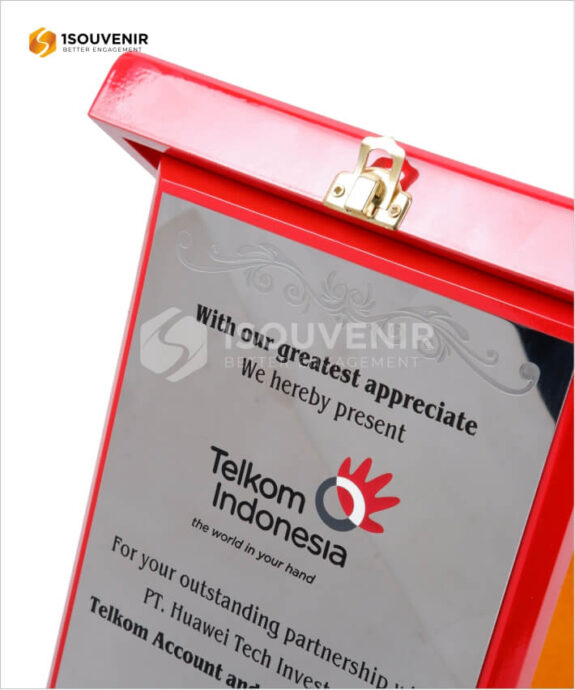 Plakat Kayu Telkom Indonesia