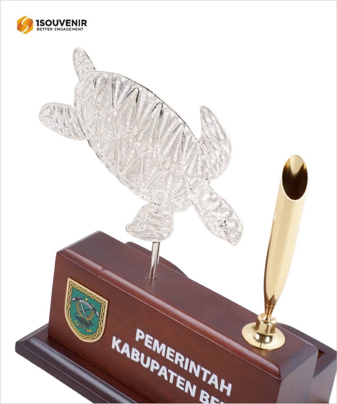 Plakat Pen Holder Penyu Pemerintah Kabupaten Berau