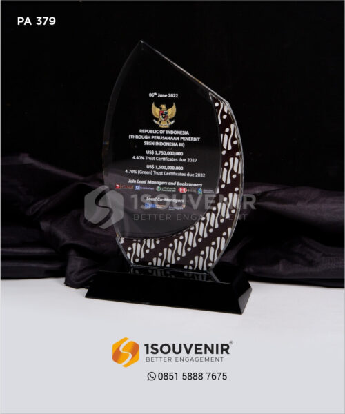 Plakat Akrilik Republic Of Indonesia SBSN Indonesia III