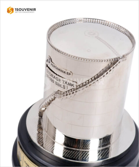 Miniatur Oil Storage Tank Pertamina EP