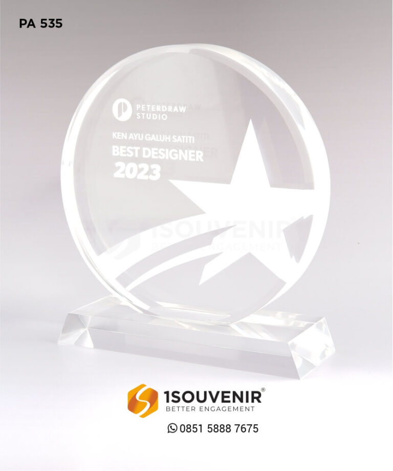 Plakat Akrilik Peterdraw Studio - Best Designer 2023