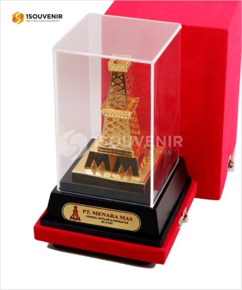 Miniatur Tower Menara Mas General Supplier Contraction Oil Gas